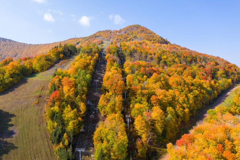 Where to See the Best Fall Foliage in the Catskills - Red Cottage
